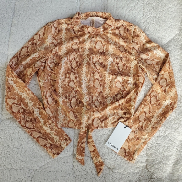 Vitamin A | Swim | Vitamin A Remy Rash Guard Sand Snake | Poshmark